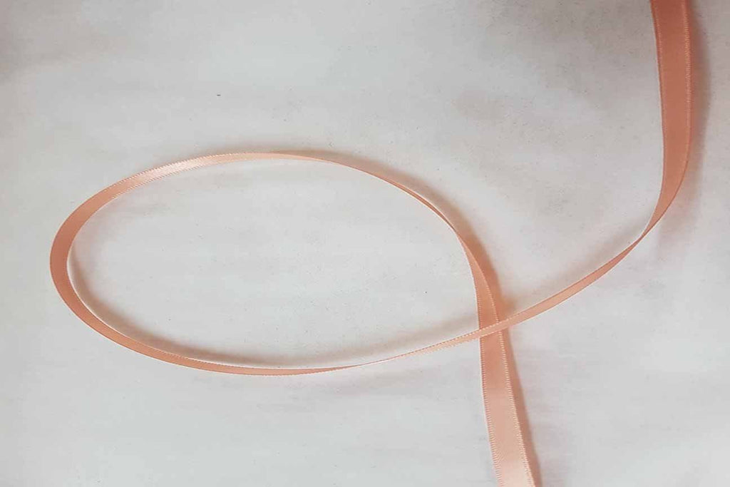 Peach Ribbon – Rainbow Fabrics